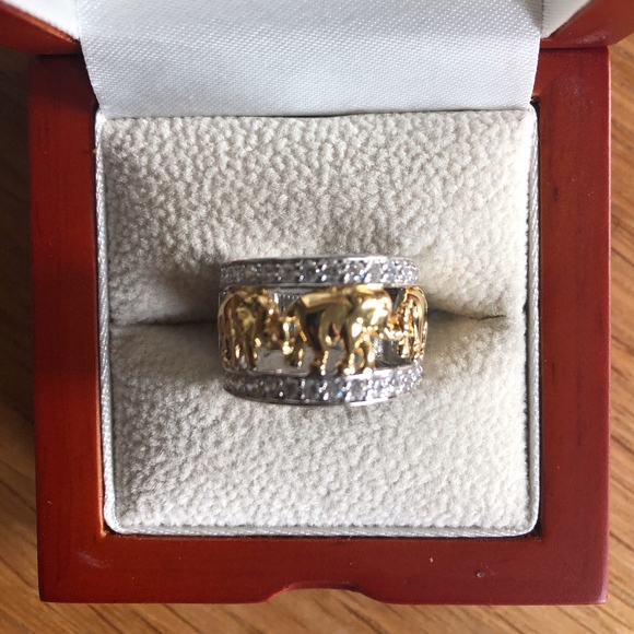 TOVA | Jewelry | Tova Diamonique Elephant Ring | Poshmark